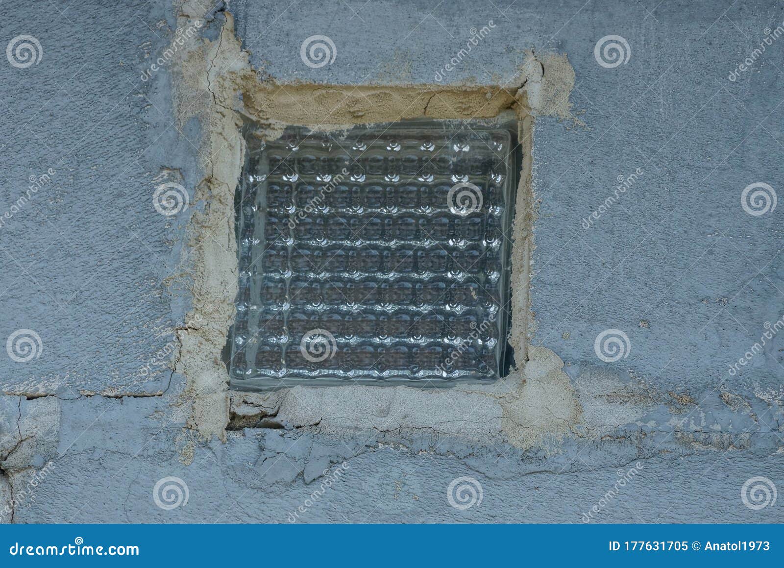 One Small Square Window with a Pattern Stock Image - Image of abstract ...