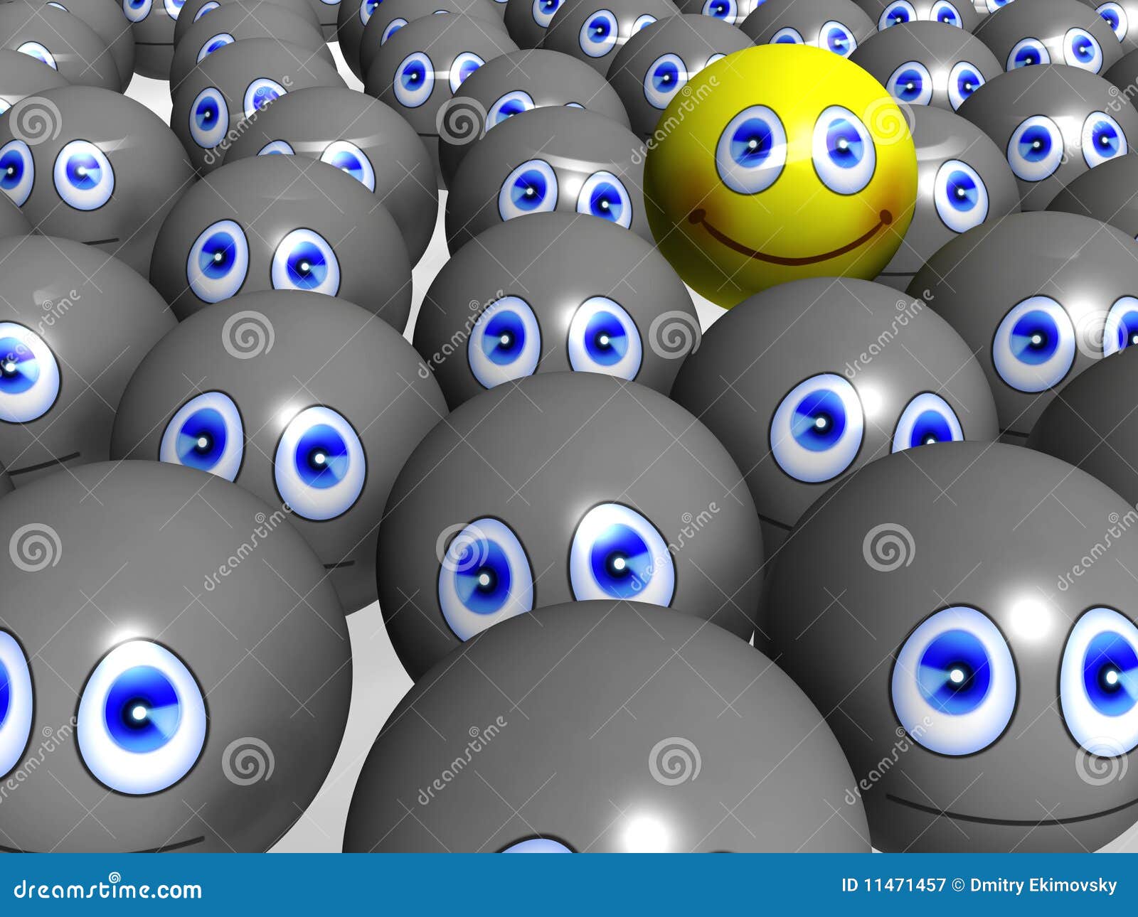 One smile stock illustration. Illustration of smile, comical - 11471457