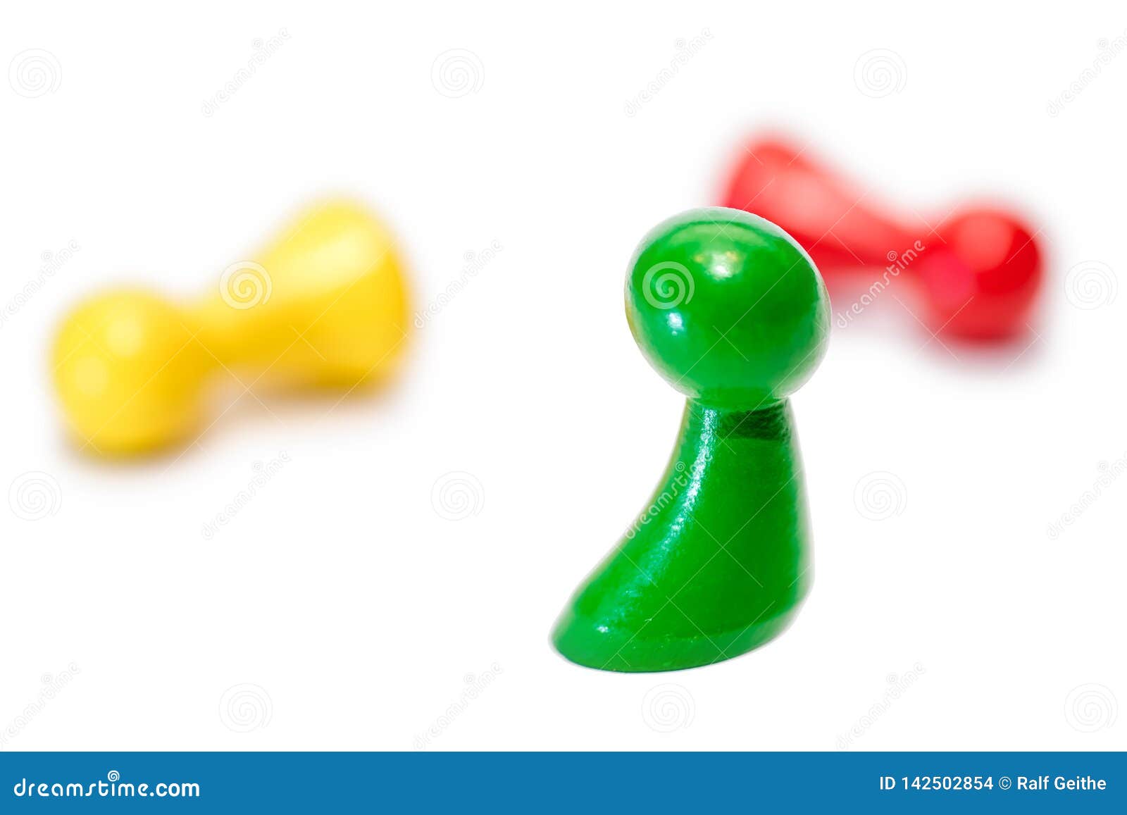 Always One Step Ahead on the Example of Three Game Characters Stock ...