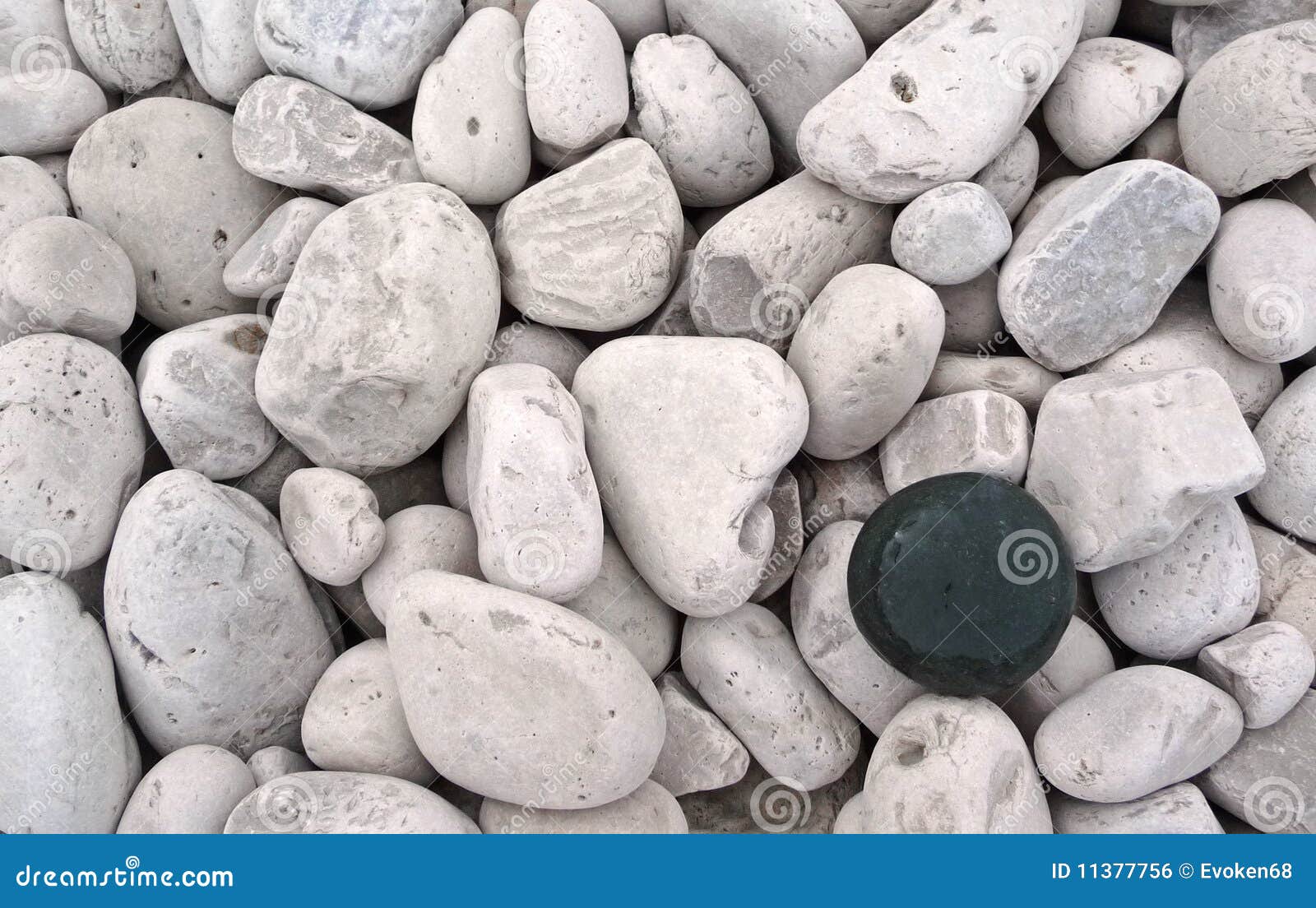One stone standing out stock photo. Image of rocks, crowd - 11377756