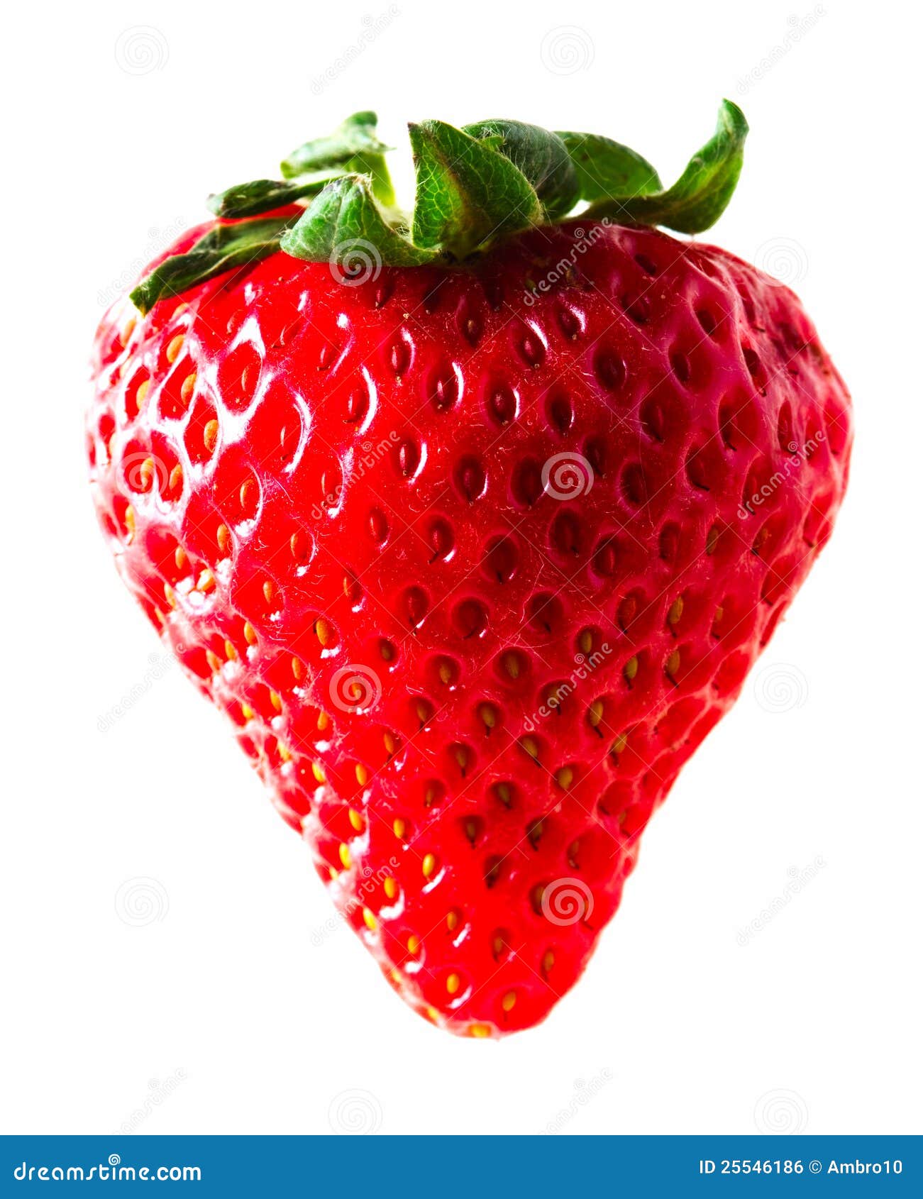 One strawberry stock photo. Image of fruits, life, background - 25546186