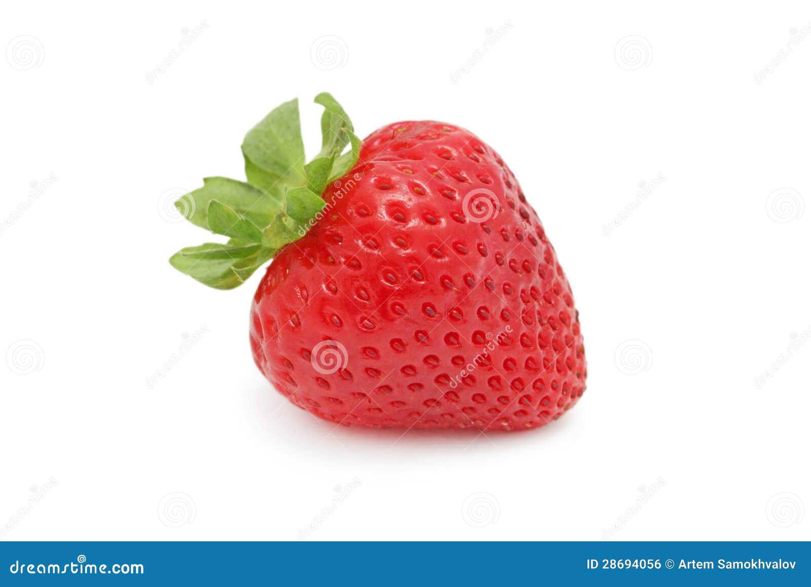 One strawberry () stock photo. Image of single, ripe - 28694056