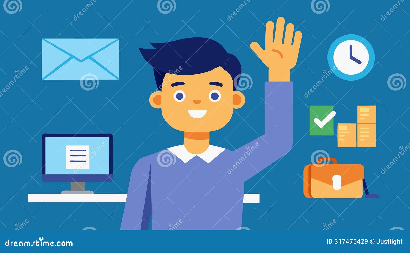 Let Kids Detect Stress Turquoise Concept Icon Cartoon Vector ... Let Kids Detect Stress Turquoise Concept Icon Cartoon Vector ...