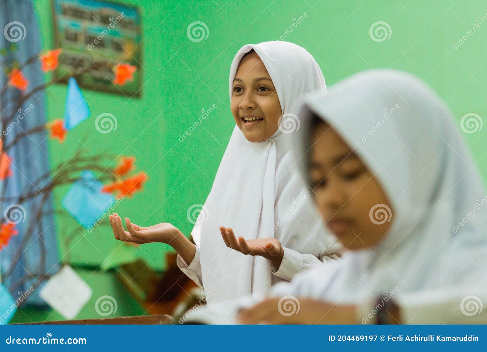 One of the Students is Presenting in Class Stock Image - Image of board ...