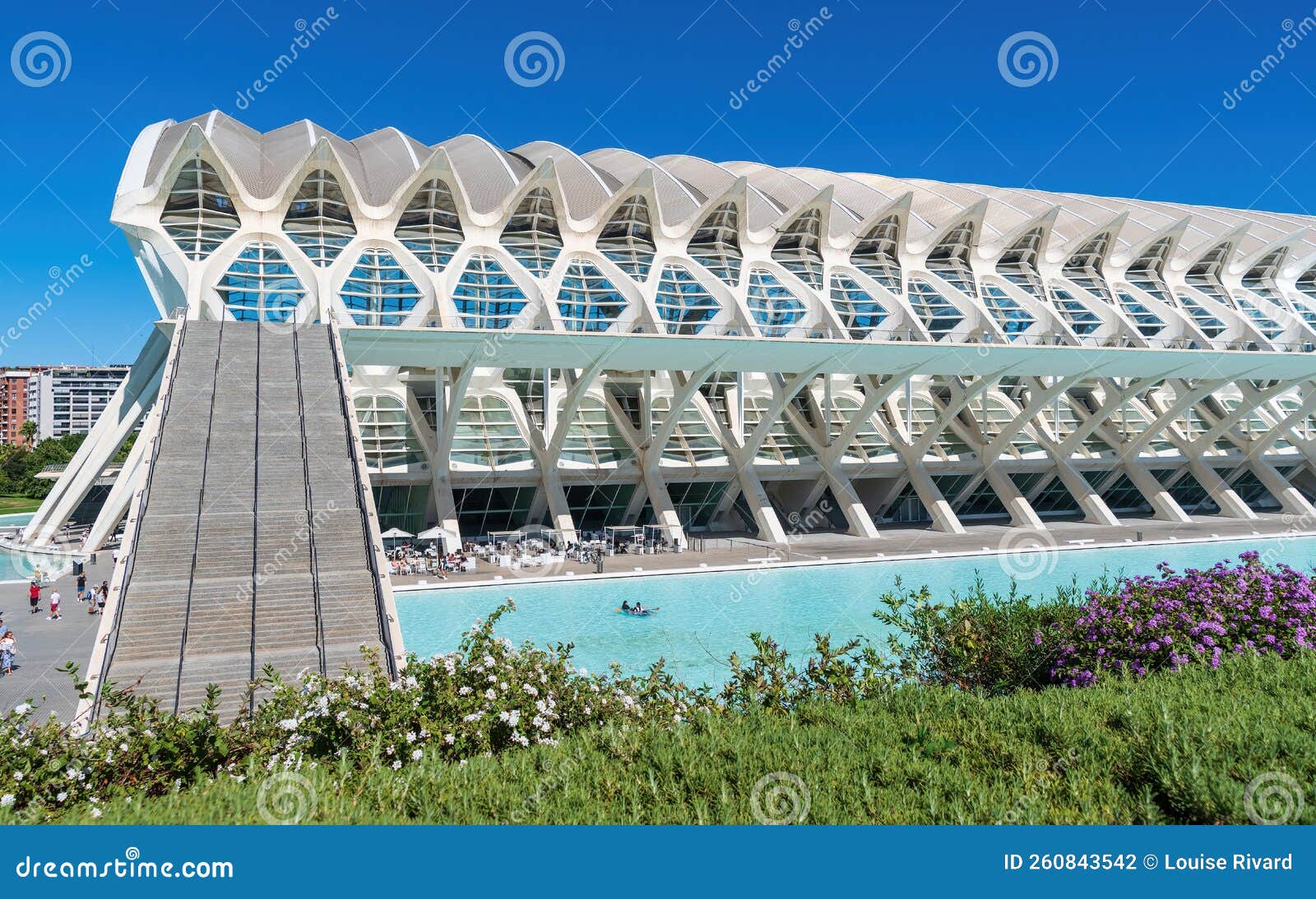 The City of Arts and Sciences in Valencia Editorial Photography - Image ...