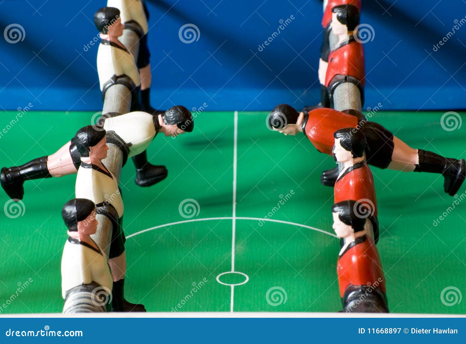 One Team will win stock image. Image of green, foosball - 11668897