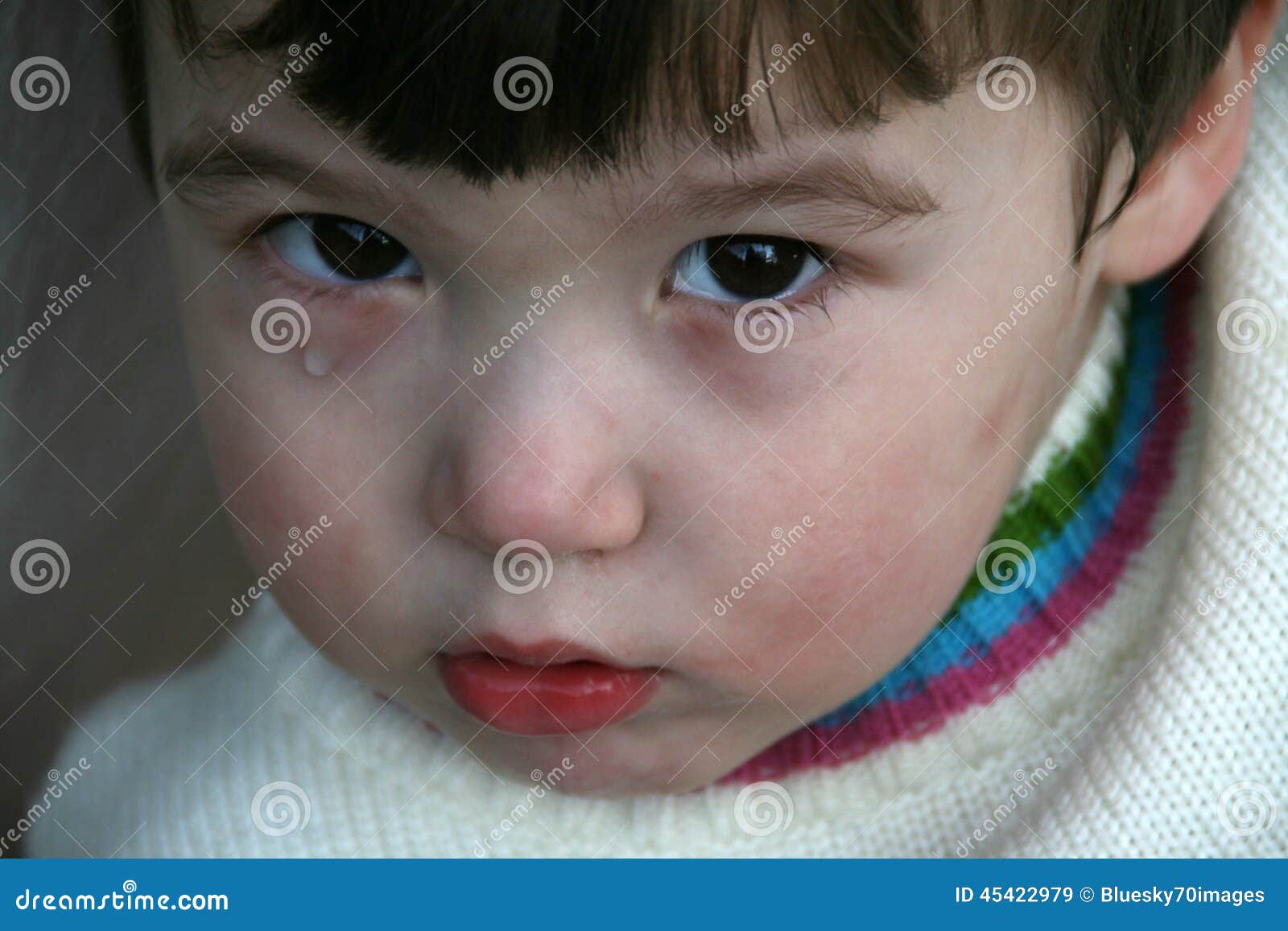 One tear stock image. Image of depressed, cute, emotions - 45422979