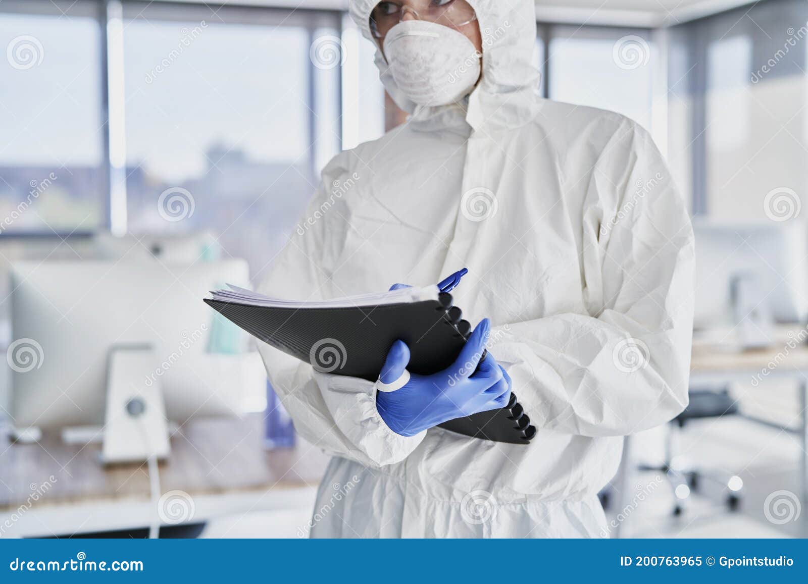 Performing Office Secretary Duties. Boss Looking At Company Secretary ...