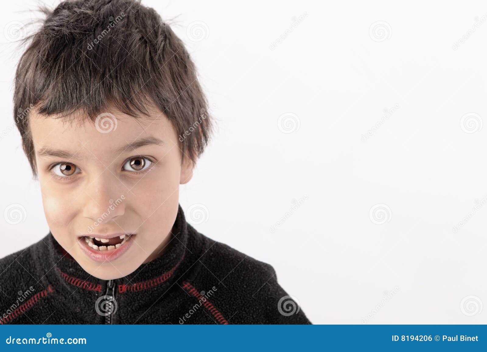One teeth stock photo. Image of model, kids, casual, happy - 8194206