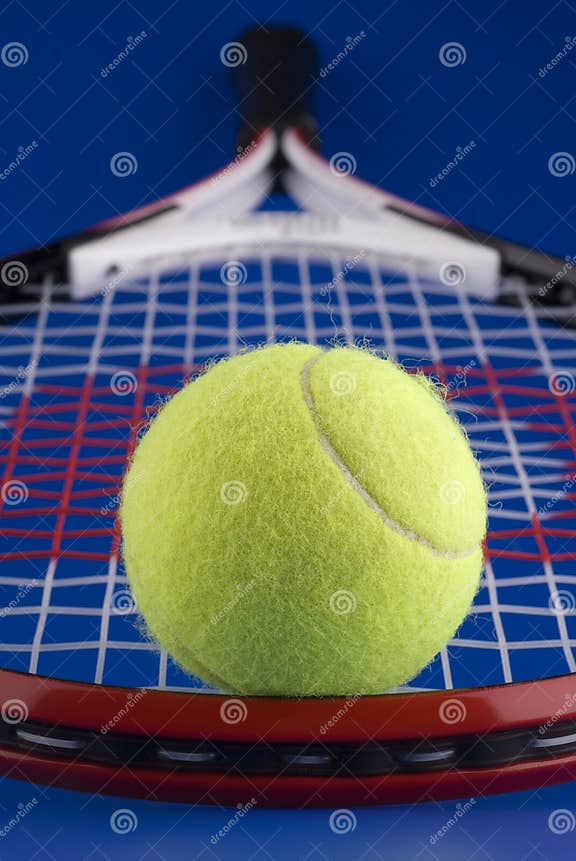 One tennis ball. stock photo. Image of close, round, ideas - 3881664