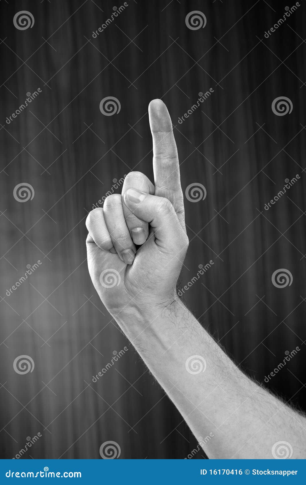 One thing stock photo. Image of pointing, gestureing - 16170416