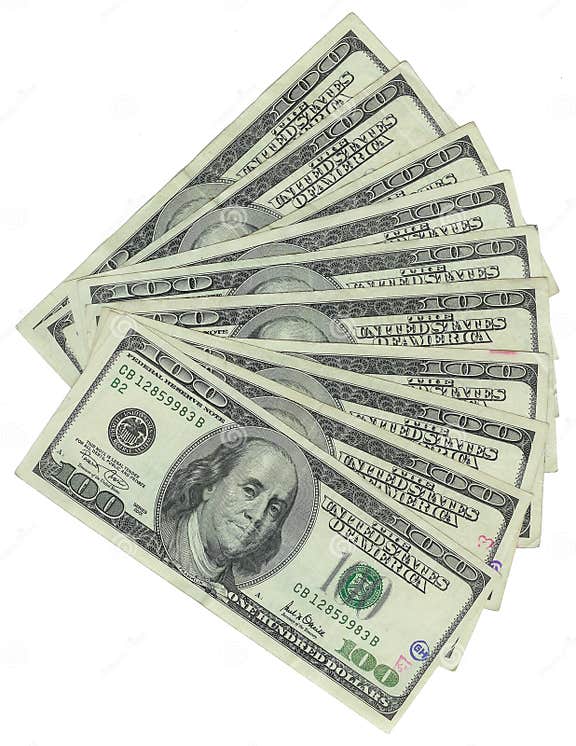 One Thousand Dollars stock image. Image of federal, hundreds - 3385151