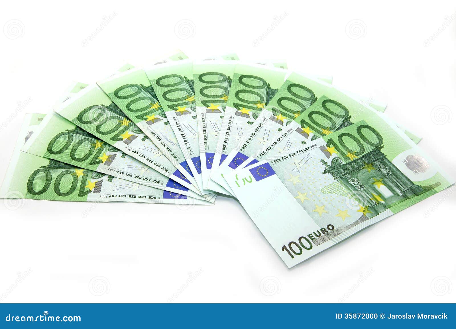 One thousand euros stock photo. Image of monie, cash - 35872000