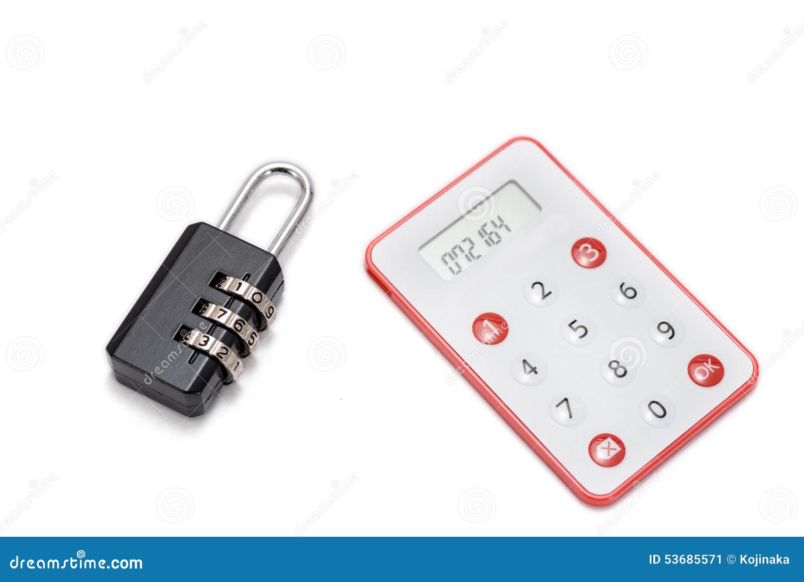 One-Time Password Card stock image. Image of crystal - 53685571