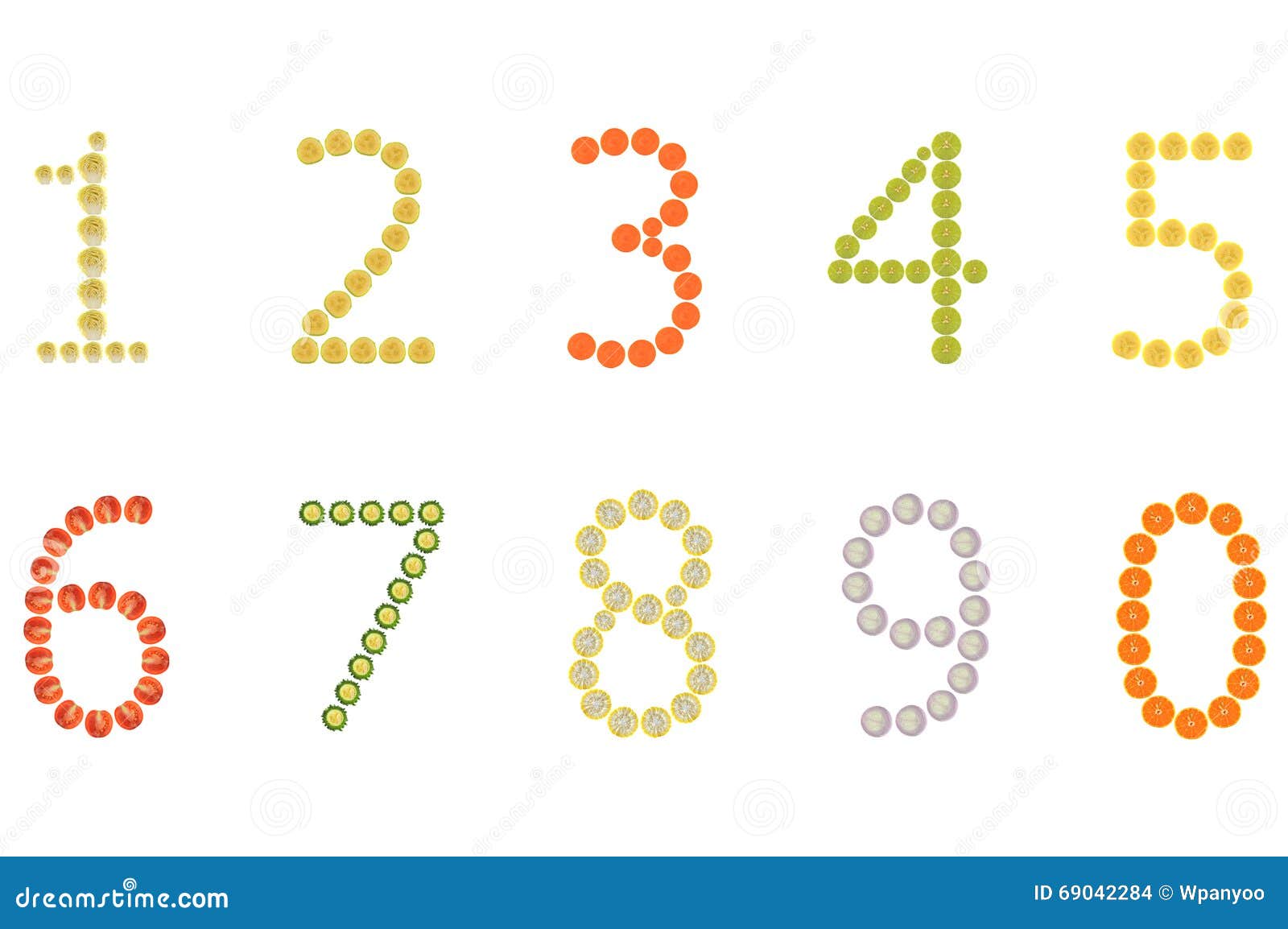 One to zero number stock photo. Image of eudicot, lime - 69042284