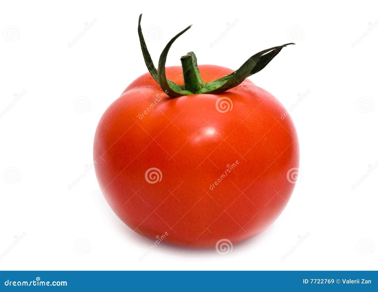 One tomato stock image. Image of tomato, food, isolated - 7722769