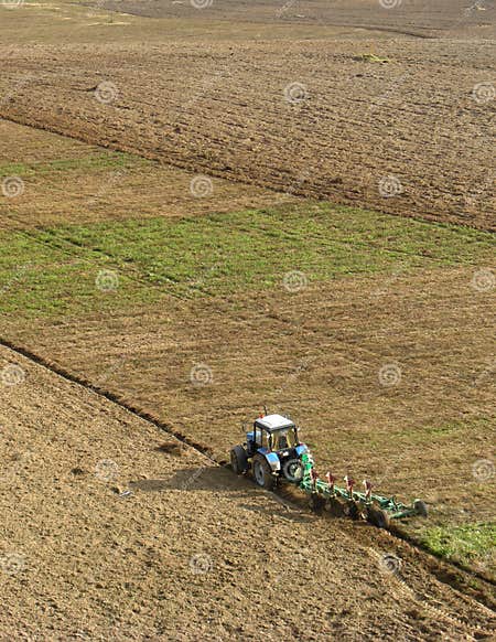 One tractor stock image. Image of agriculture, growth - 7372359