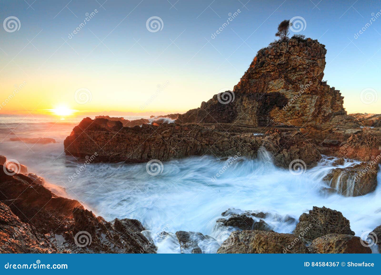 One Tree Rock stock image. Image of eroded, texture, flow - 84584367