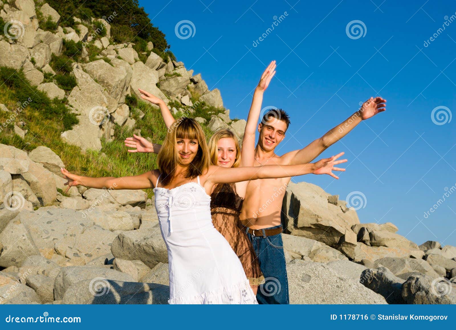 One and two stock photo. Image of smiling, family, beautiful - 1178716