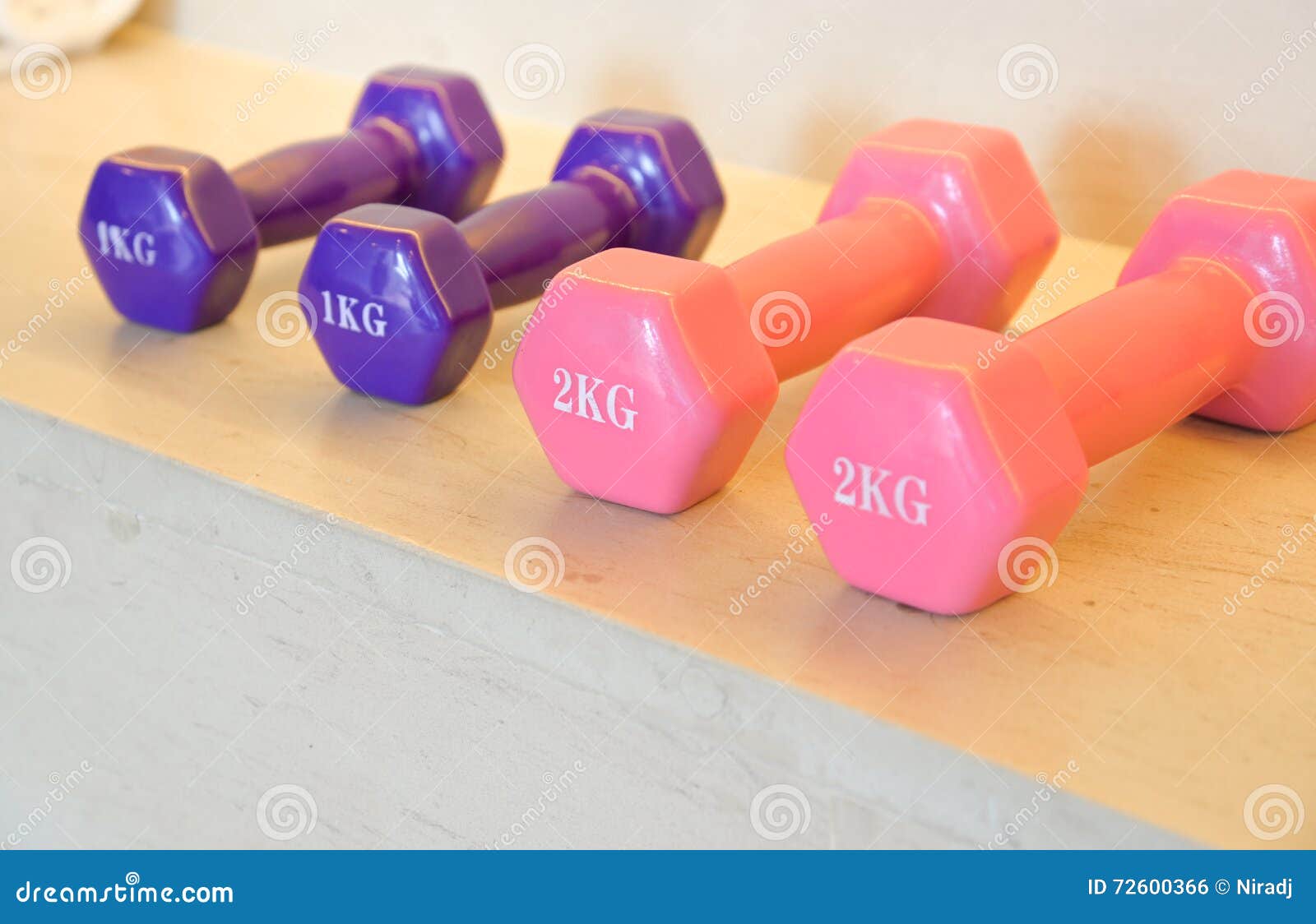 One and Two Kilogram Weight Stock Photo - Image of equipment, training ...