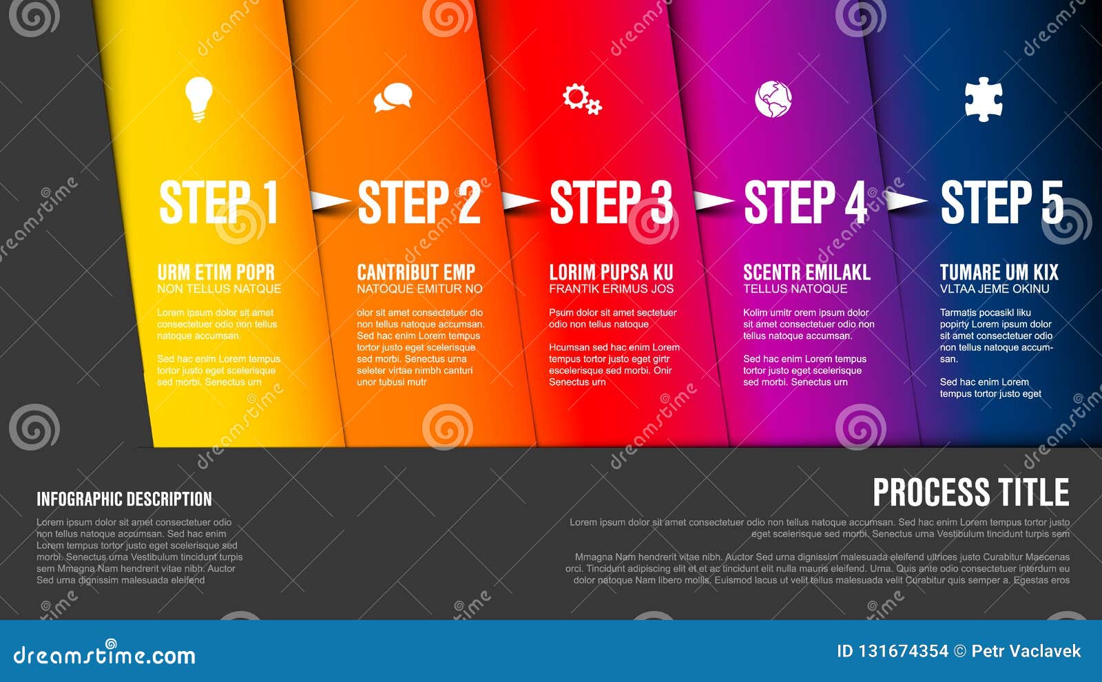 One Two Three Four Step Vector Infographics. 1 2 3 4 Progress ... One Two Three Four Step Vector Infographics. 1 2 3 4 Progress ...