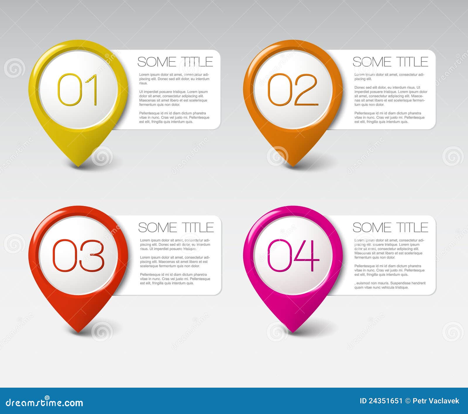 One Two Three Four - Vector Progress Icons Stock Vector - Illustration ... One Two Three Four - Vector Progress Icons Stock Vector - Illustration ...