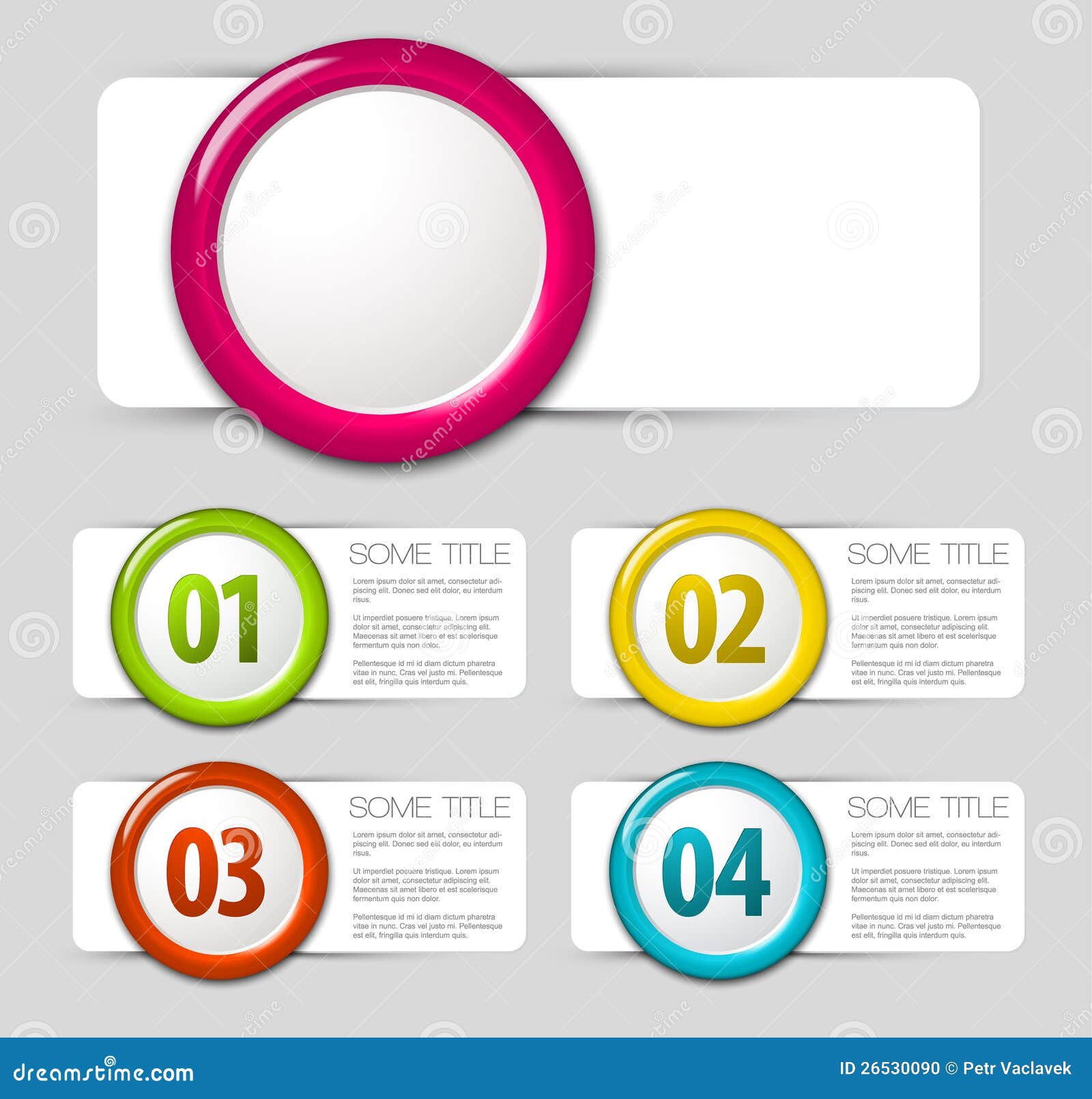One Two Three Four - Vector Progress Icons Stock Vector - Illustration ... One Two Three Four - Vector Progress Icons Stock Vector - Illustration ...