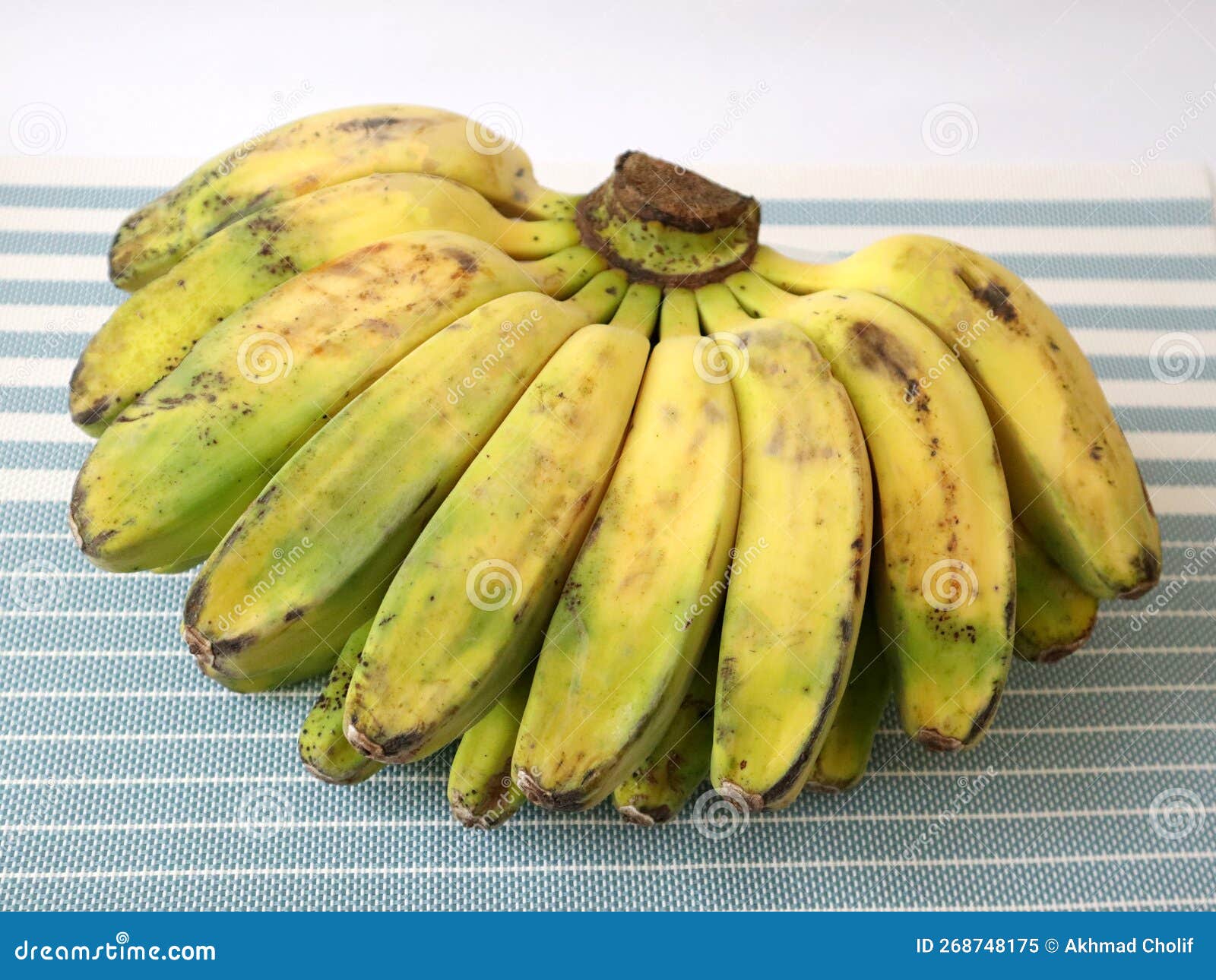 One type of banana stock image. Image of produce, dish - 268748175