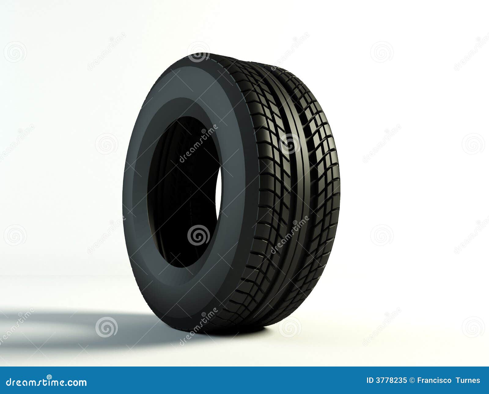 One tyre stock illustration. Illustration of tire, motorized - 3778235