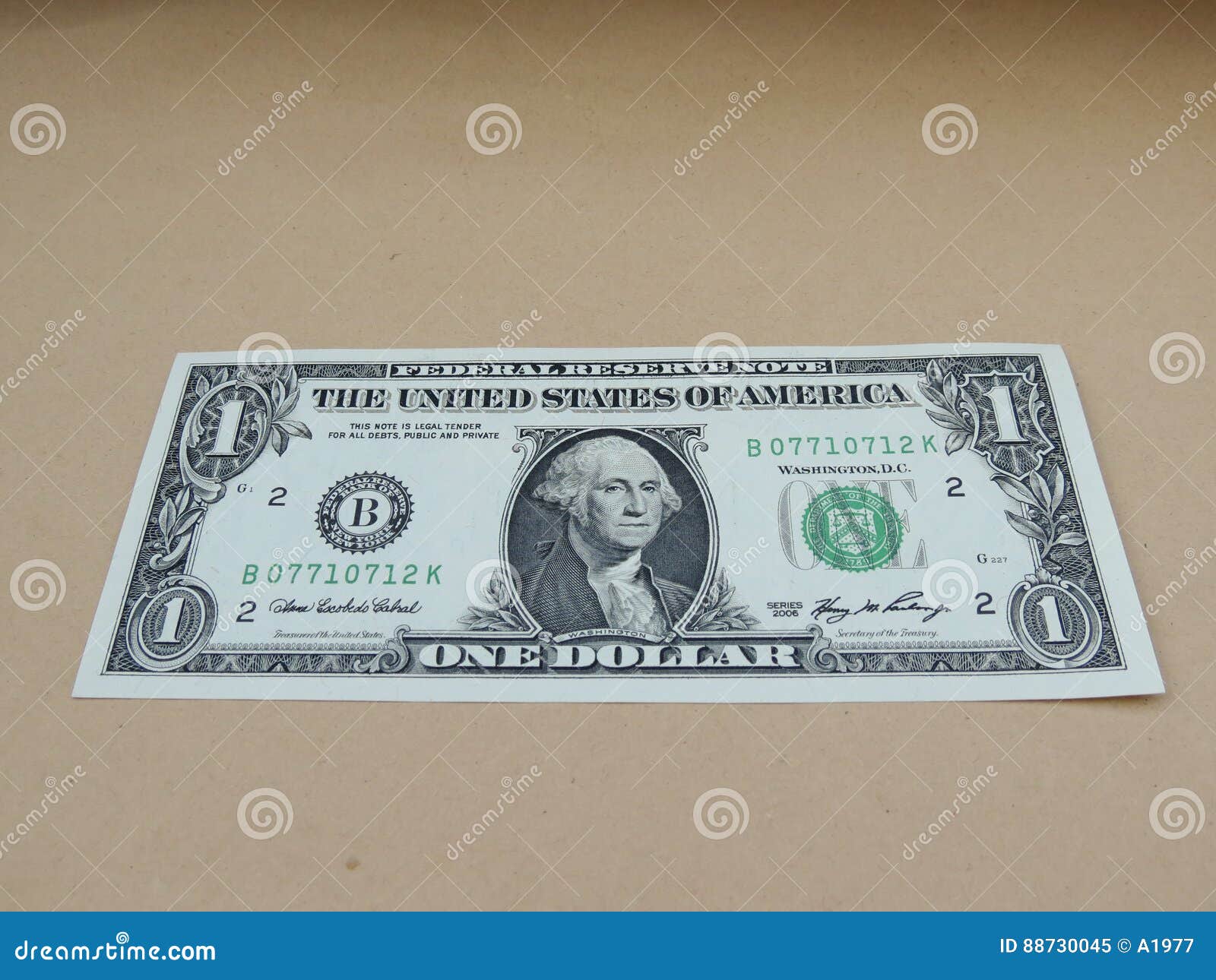 One US dollar bill stock image. Image of legal, finance - 88730045