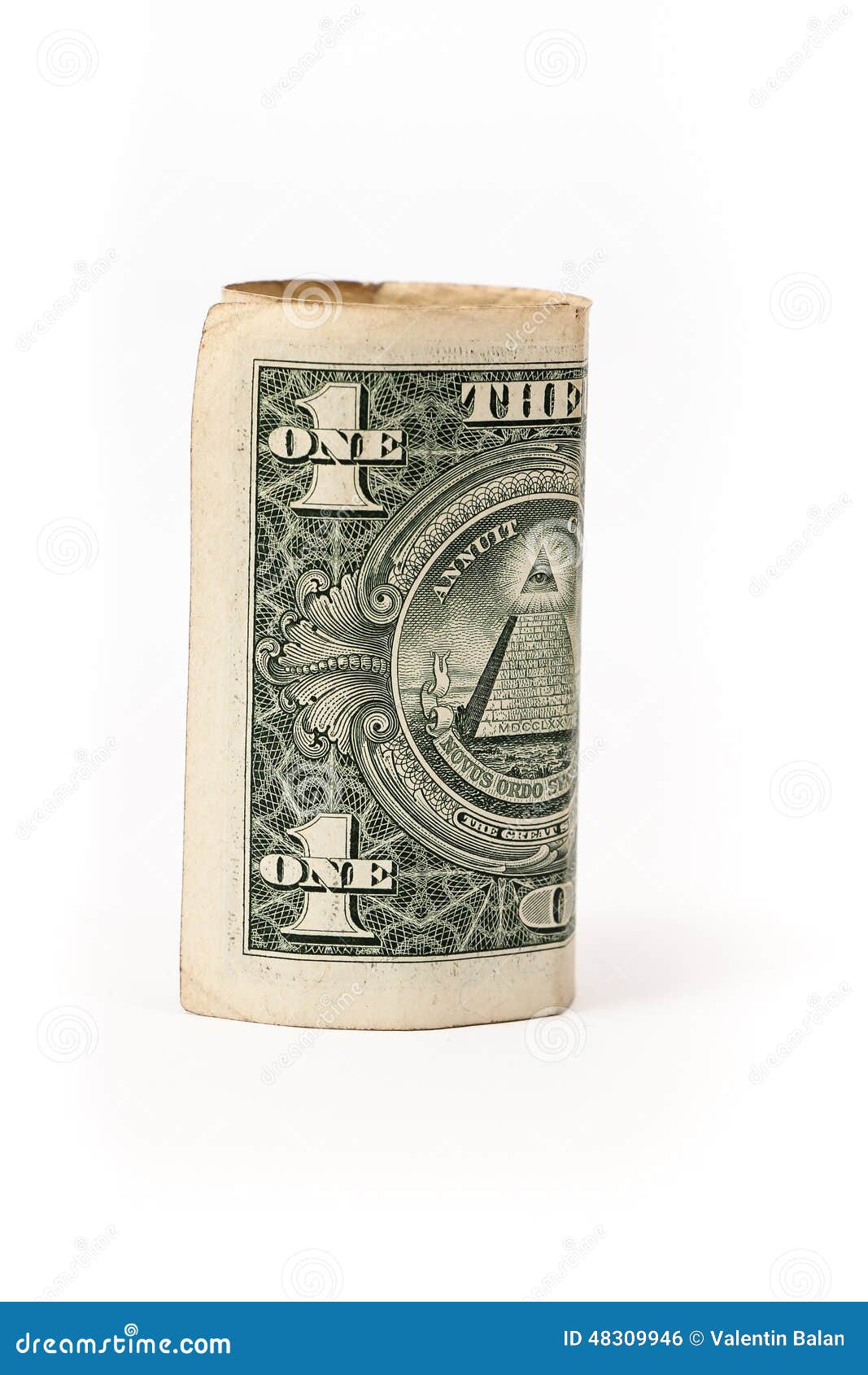 One US dollar stock photo. Image of save, financial, closeup - 48309946