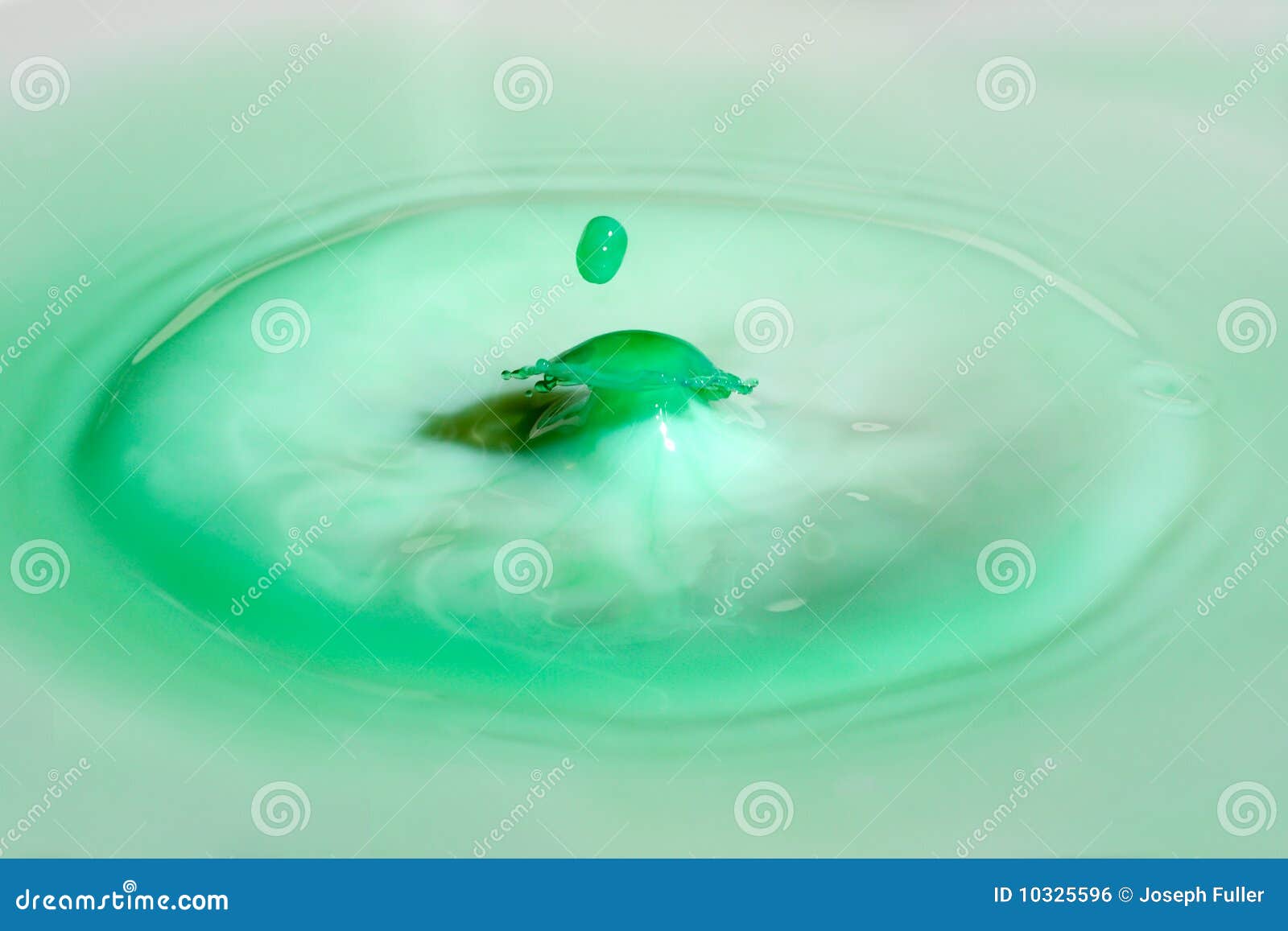One Water Drop Hitting Another Stock Photo - Image of fish, macro: 10325596