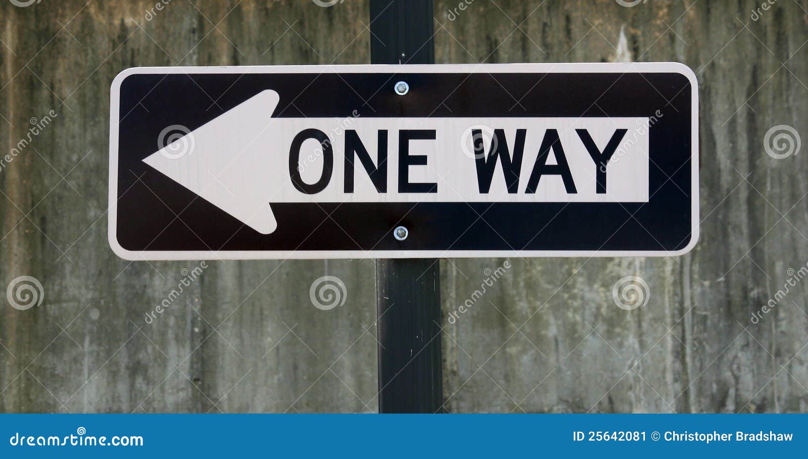 One Way stock image. Image of white, sign, direction - 25642081