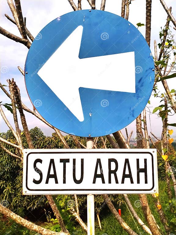 One way direction sign stock photo. Image of direction - 250234340