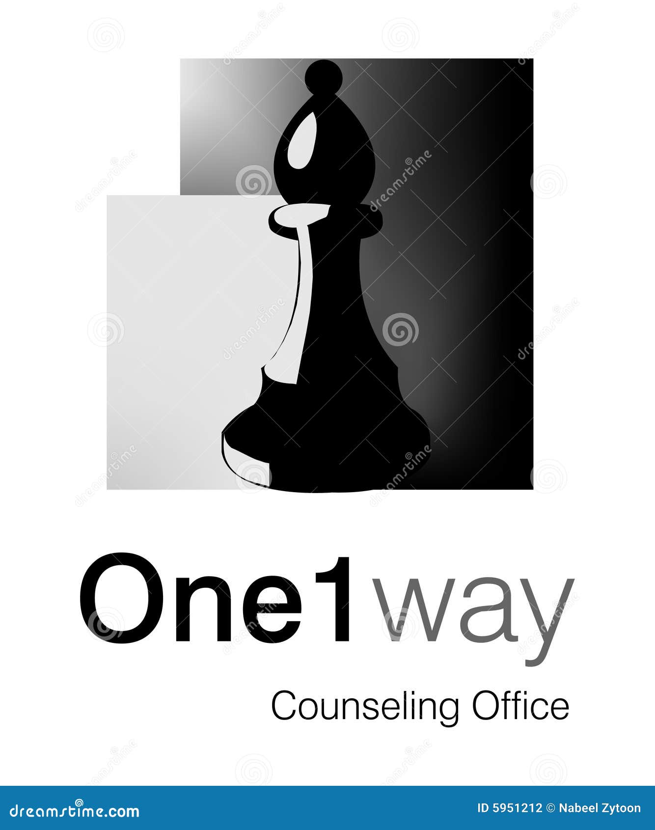 One Way Logo stock vector. Illustration of designer, graphic - 5951212