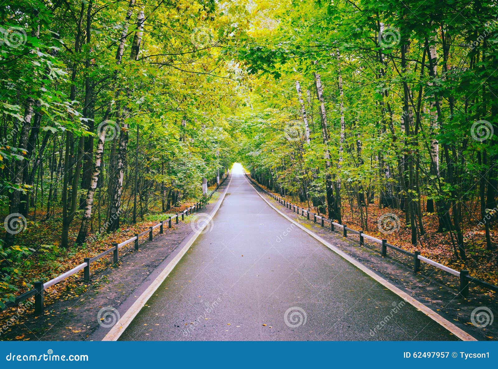 One-way road stock image. Image of space, background - 62497957