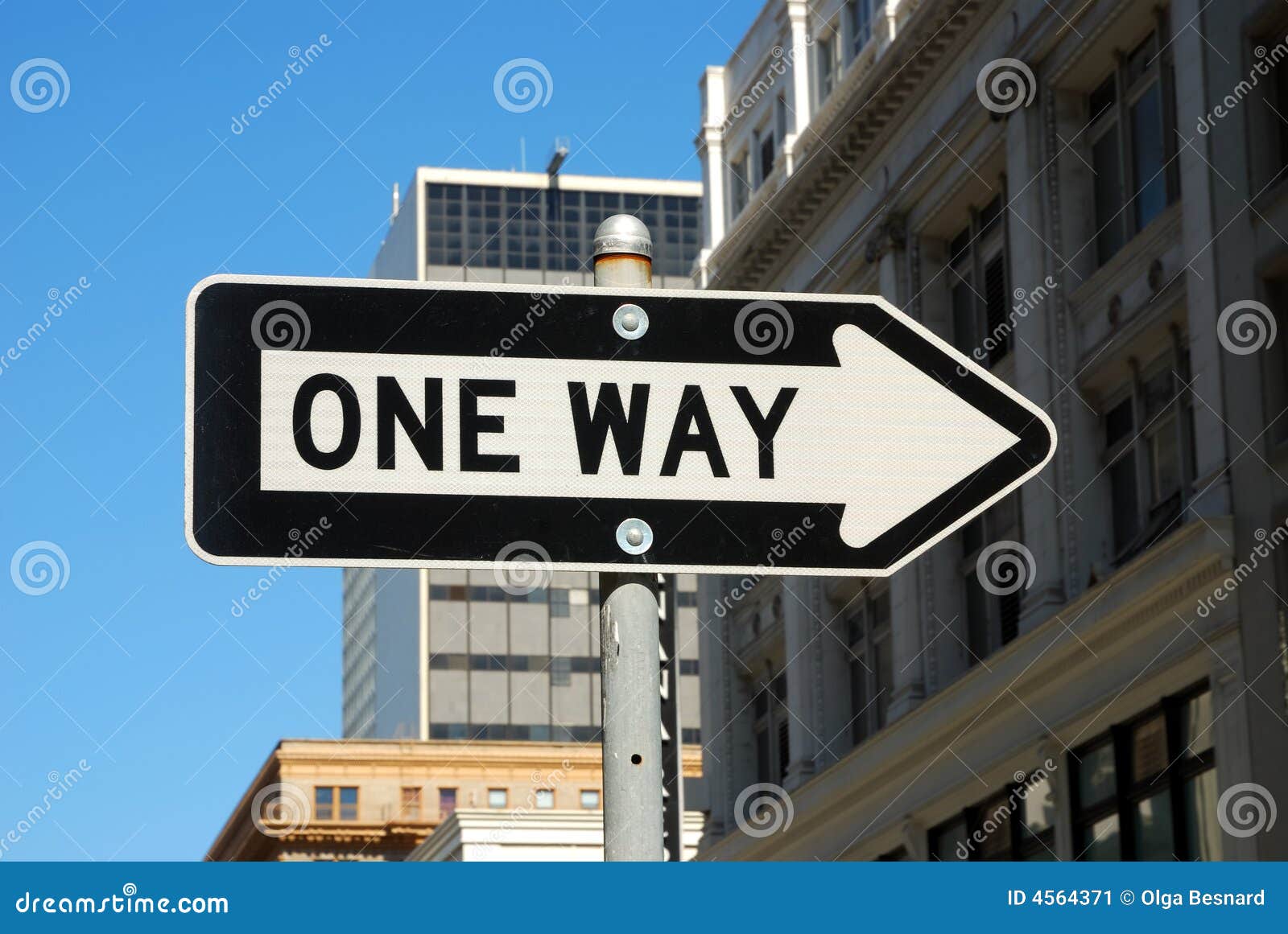 One way road sign stock image. Image of choice, advisory - 4564371