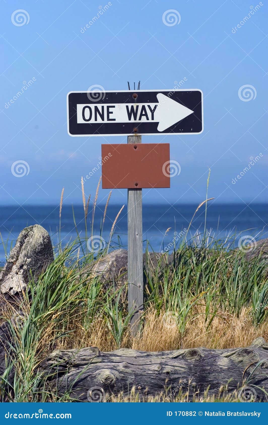 One way sign stock photo. Image of post, national, advertisement - 170882