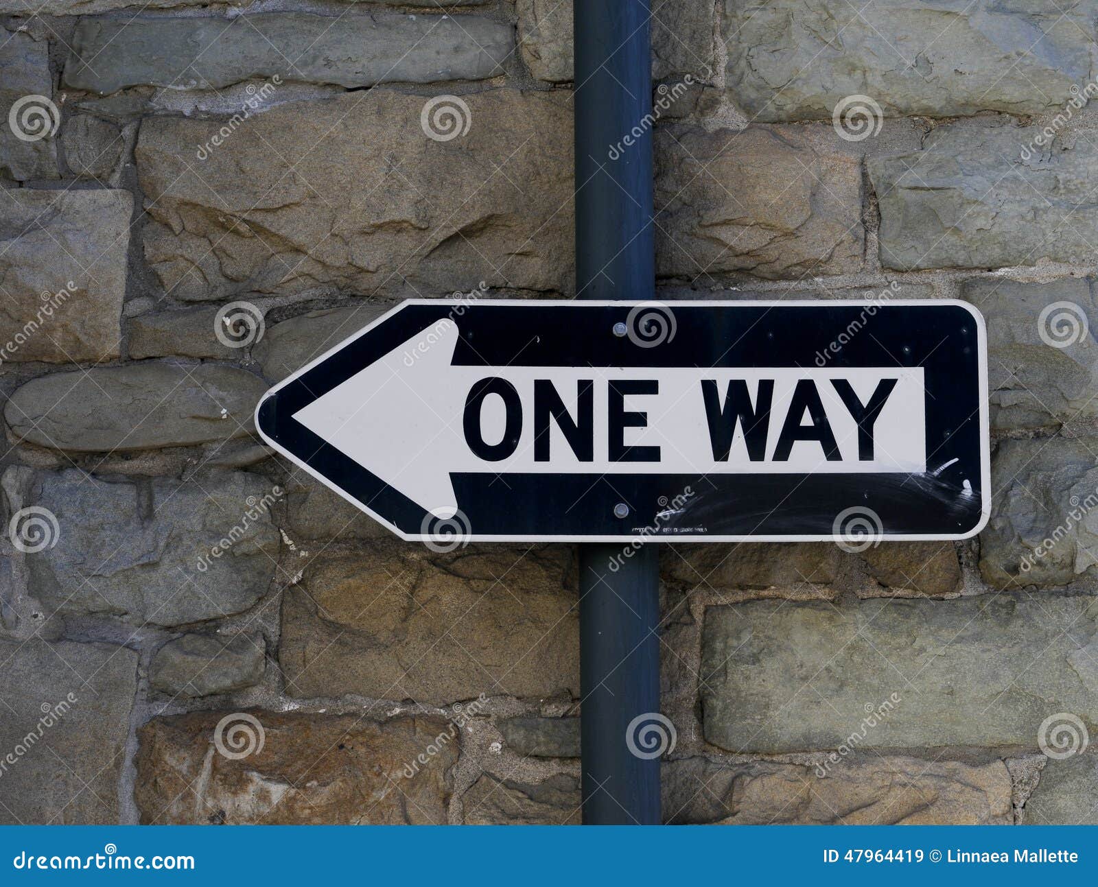 One Way Sign Royalty-Free Stock Photography | CartoonDealer.com #47964419