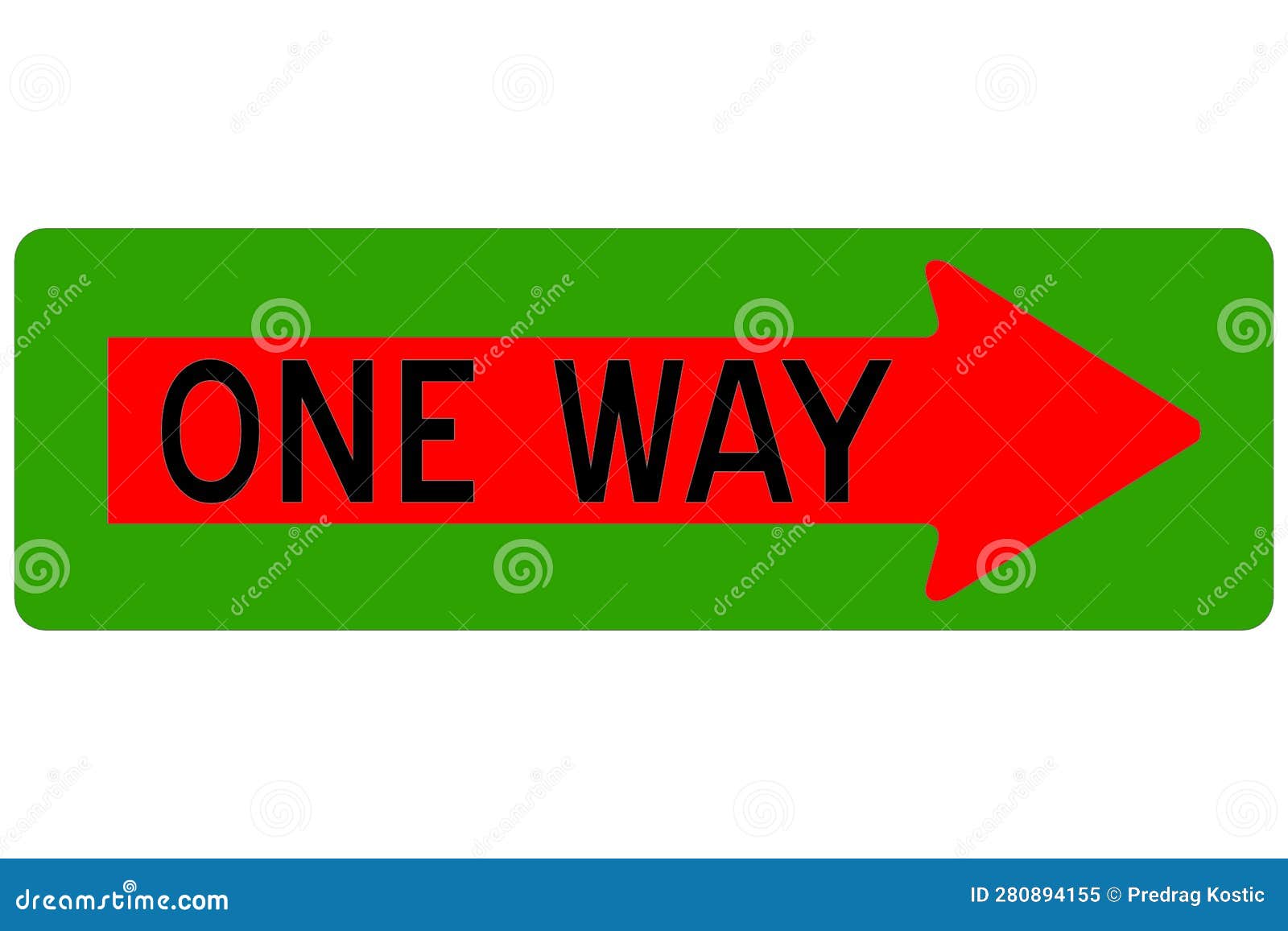 One way sign stock image. Image of font, presentation - 280894155