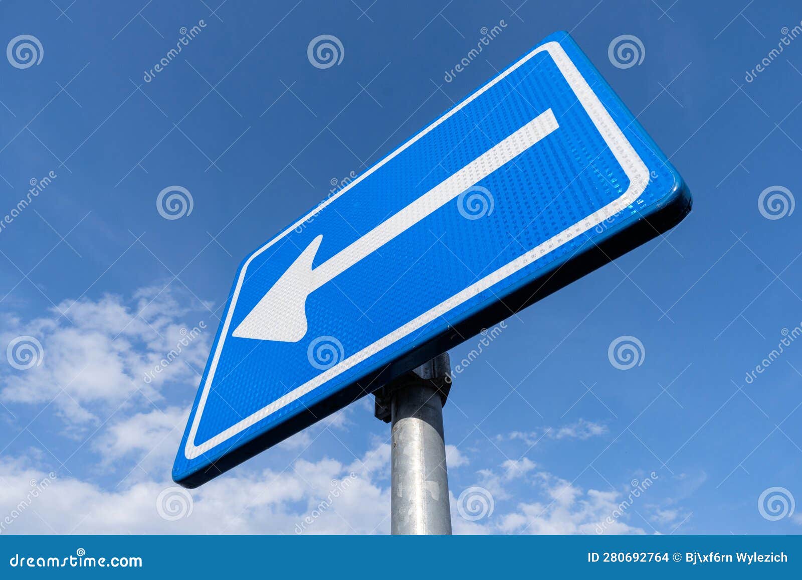 One-way street stock photo. Image of direction, information - 280692764