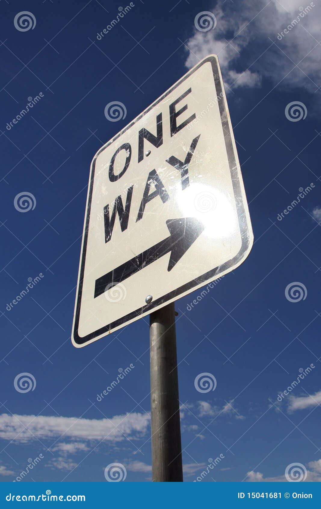 One way street sign stock image. Image of icon, board - 15041681