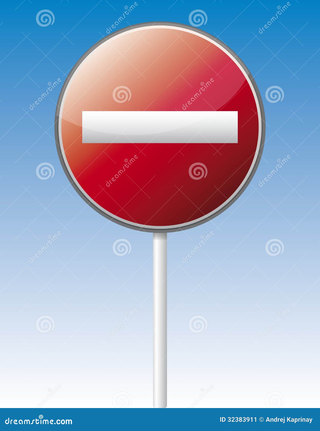One way traffic board stock vector. Illustration of sign - 32383911