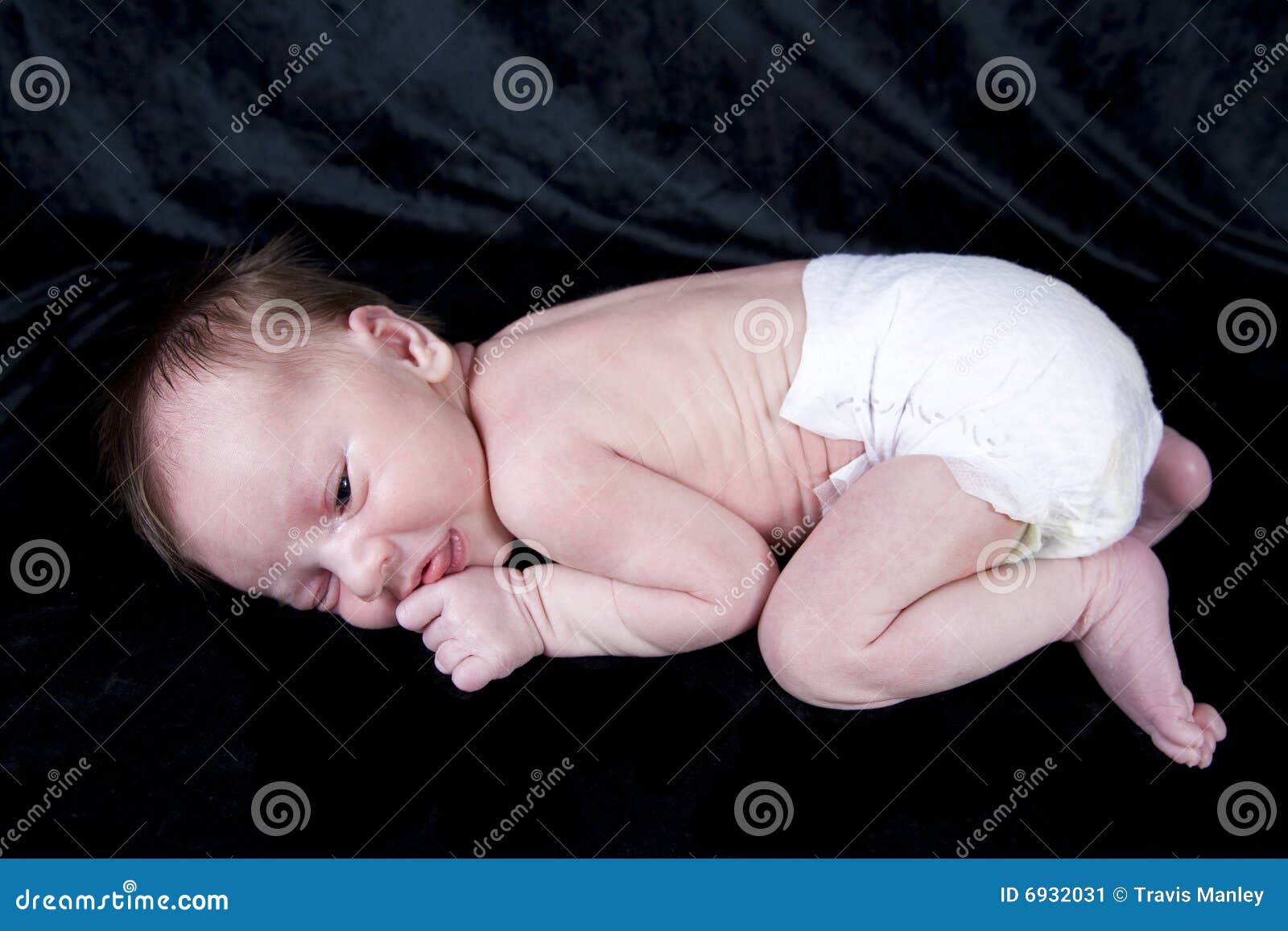 One Week Old Baby stock image. Image of born, young, daughter - 6932031