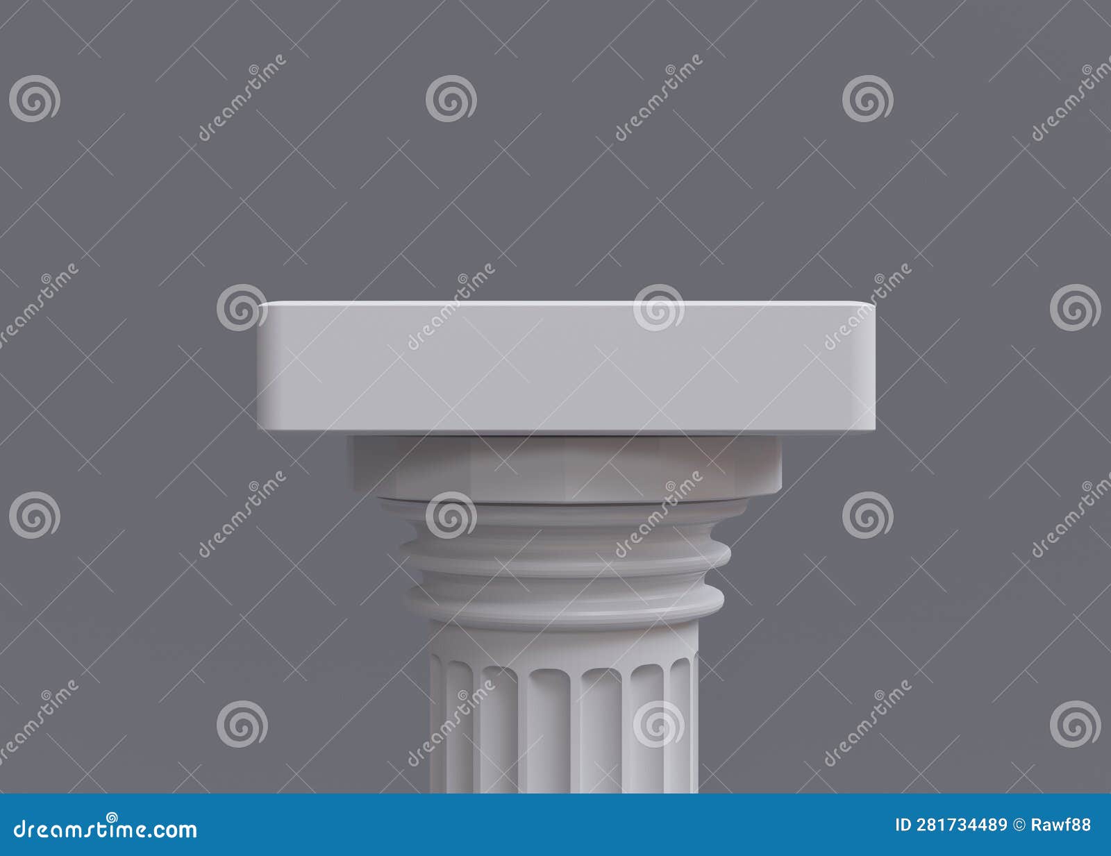 Background With Doric Column Cartoon Vector | CartoonDealer.com #34374089
