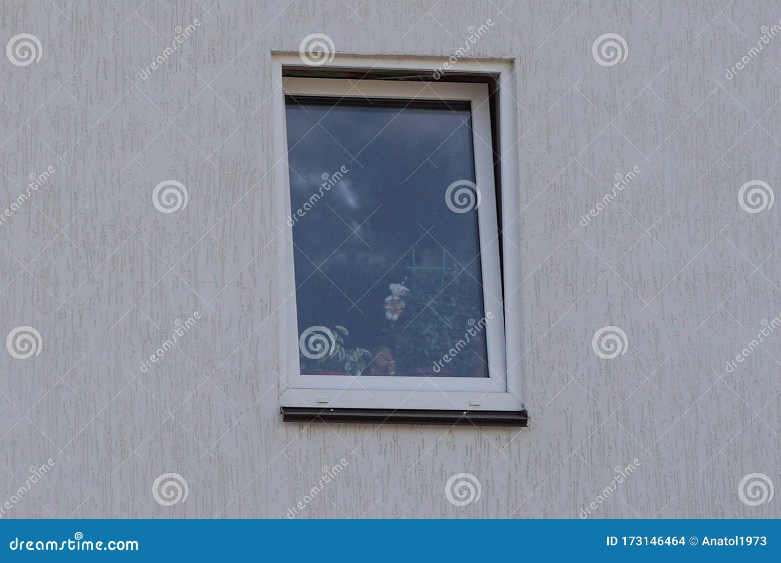 Plastic Rectangular Septic Tank Manhole Cover. Royalty-Free Stock Photo ...