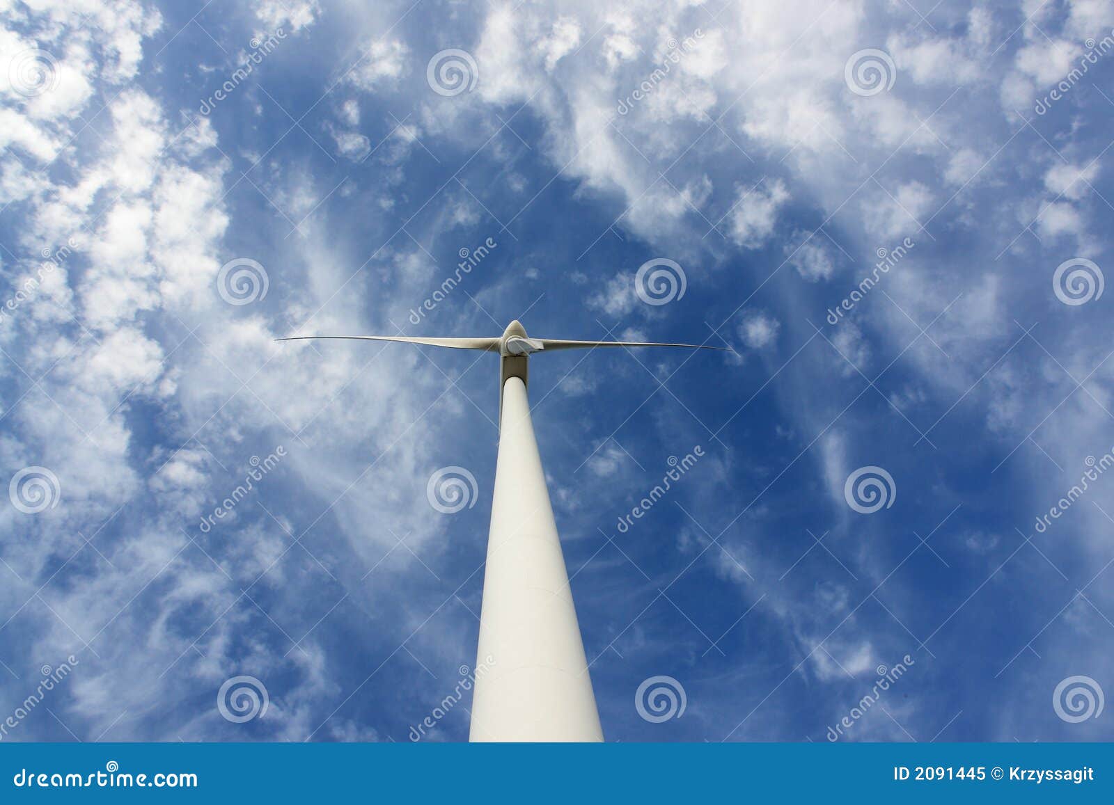 One Wind Turbine. Picture Image: 2091445