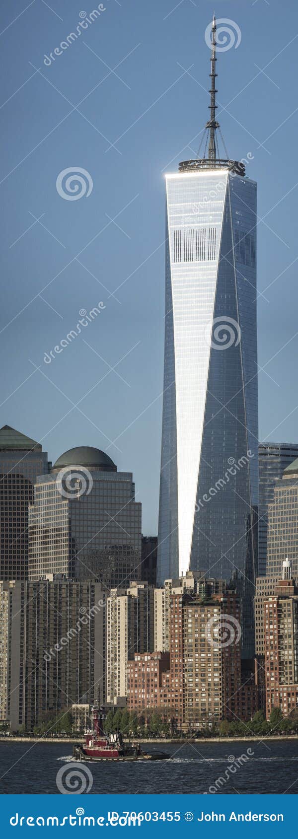 One World Trade Center, Freedom Tower Editorial Image - Image of lower ...