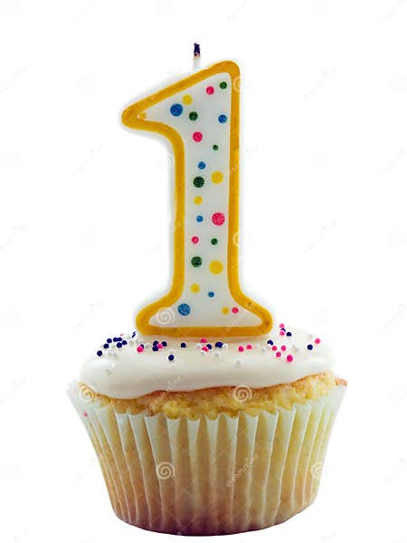 One Year stock image. Image of cake, frosting, achievement - 2520891