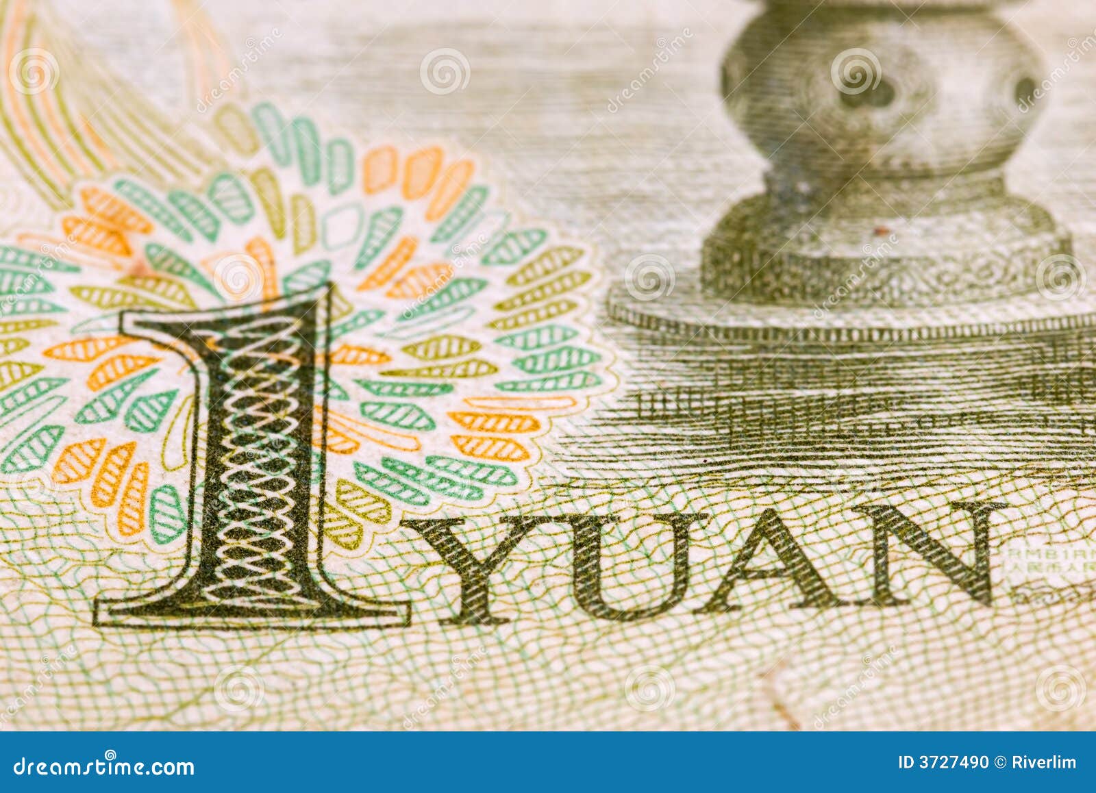 One Yuan stock photo. Image of financial, tender, oriental - 3727490